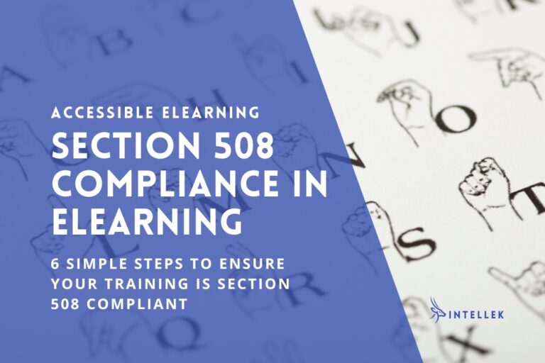 508 Compliance in eLearning: 6 Simple Steps to Section 508 Compliant ...